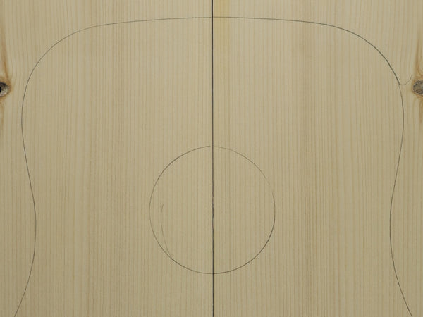 RED SPRUCE Dreadnought Soundboard Luthier Tonewood Guitar Wood RSAGAAD ...